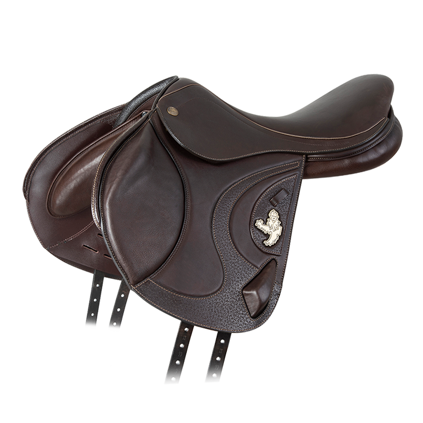 Fairfax World Class Monoflap Jump Saddle with foam panel – Fairfax Saddles